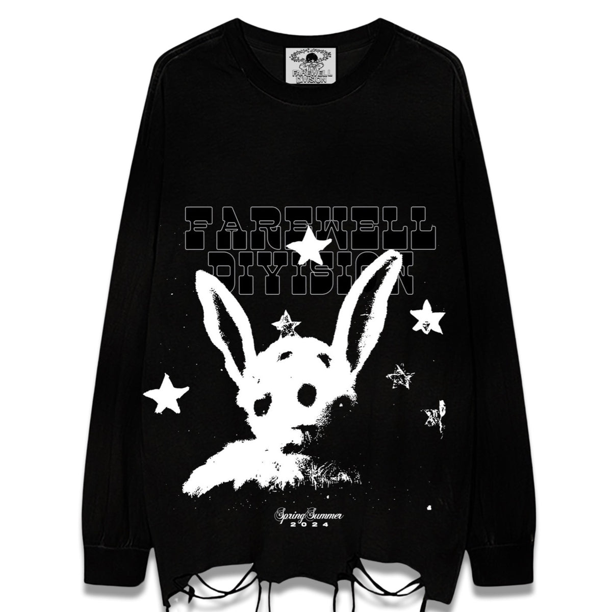 "WHITE.RABBIT" LONGSLEEVE – THE FAREWELL DIVISION