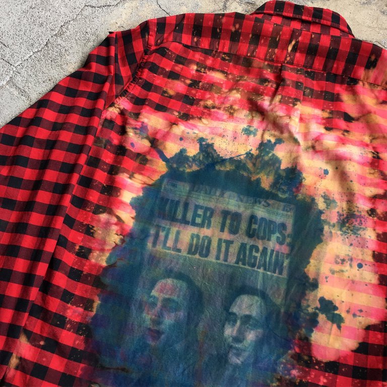 "Victim/Criminal" Exposure Flannel – THE FAREWELL DIVISION